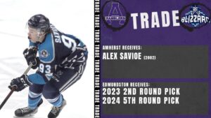 Ramblers Get Savoie | Amherst Jr. A Ramblers